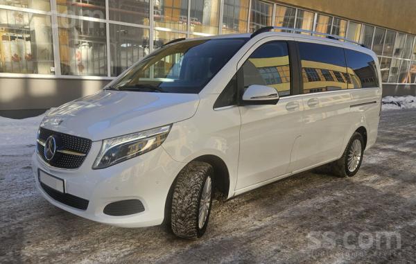 White Mercedes-Benz Vito V220 2018 in Riga, with an engine capacity of 2.20 L and mileage of 60 thousand km for 37500 €, photo 6 on AUTOMOTO.COM.LV