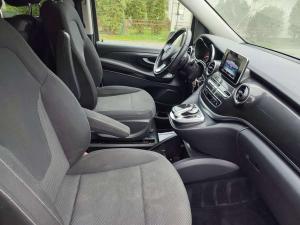 White Mercedes-Benz Vito V220 2018 in Alytus, with an engine capacity of 2.14 L and mileage of 324 thousand km for 24950 €, photo 7 on AUTOMOTO.COM.LV