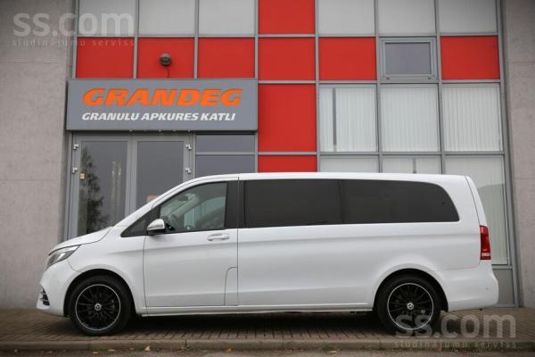 Белый Мерседес Vito V220 2019 в Рига, объемом двигателя 2.20 л и пробегом 1 тыс. км за 18995 €, фото 3 на AUTOMOTO.COM.LV