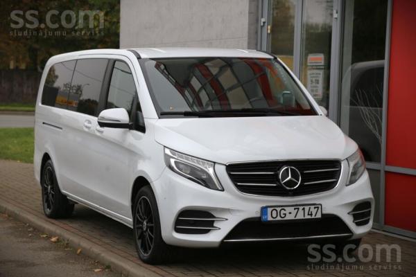 Белый Мерседес Vito V220 2019 в Рига, объемом двигателя 2.20 л и пробегом 1 тыс. км за 18995 €, фото 5 на AUTOMOTO.COM.LV
