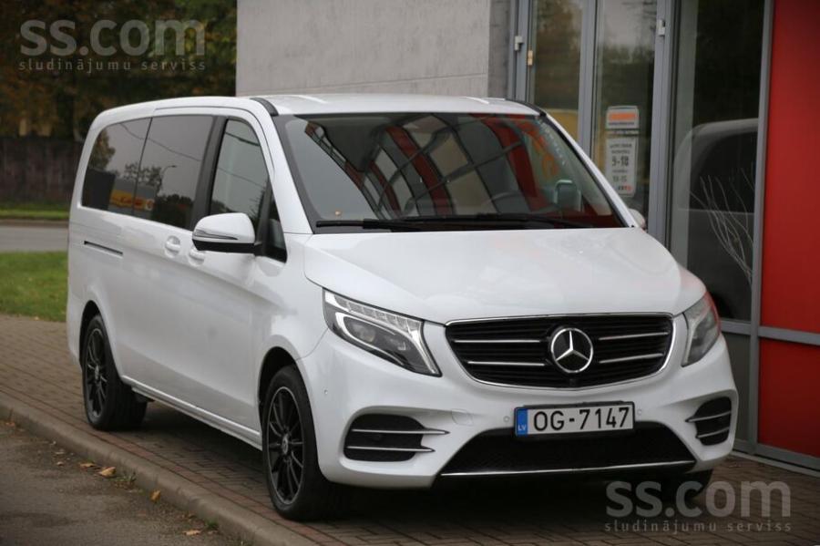 Белый Мерседес Vito V220 2019 в Рига, объемом двигателя 2.20 л и пробегом 1 тыс. км за 18995 €, фото 5 на AUTOMOTO.COM.LV