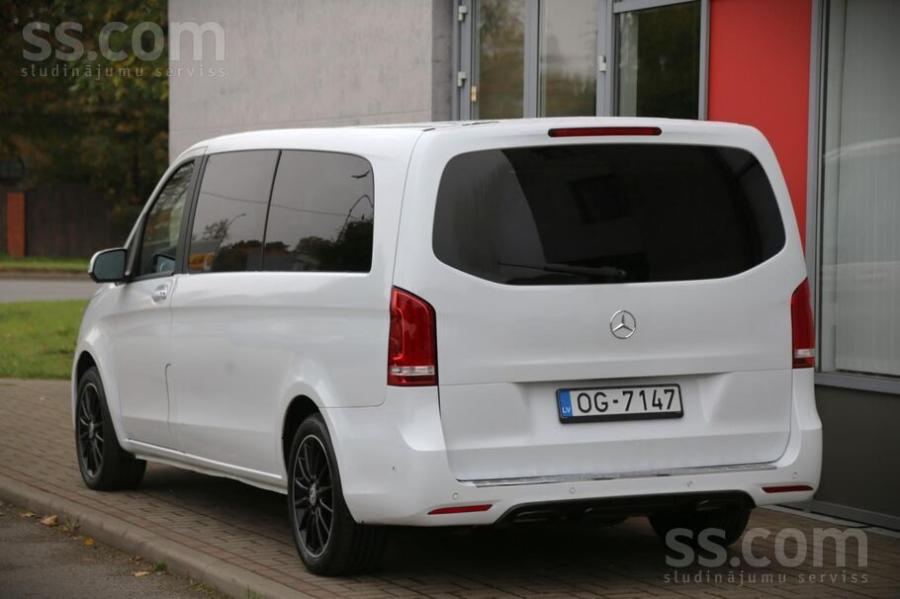 Белый Мерседес Vito V220 2019 в Рига, объемом двигателя 2.20 л и пробегом 1 тыс. км за 18995 €, фото 6 на AUTOMOTO.COM.LV