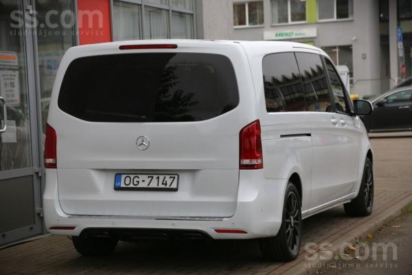 Белый Мерседес Vito V220 2019 в Рига, объемом двигателя 2.20 л и пробегом 1 тыс. км за 18995 €, фото 7 на AUTOMOTO.COM.LV