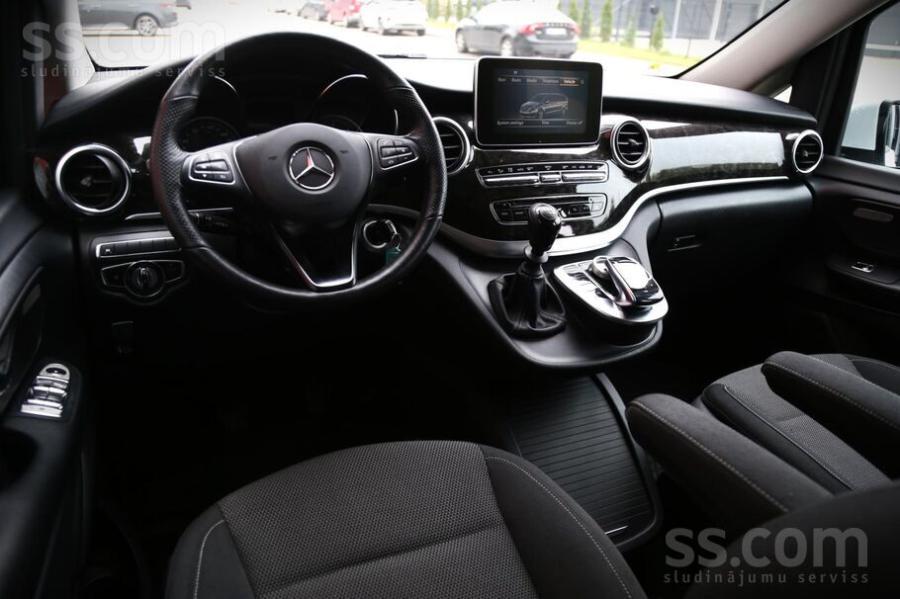 Белый Мерседес Vito V220 2019 в Рига, объемом двигателя 2.20 л и пробегом 1 тыс. км за 18995 €, фото 10 на AUTOMOTO.COM.LV