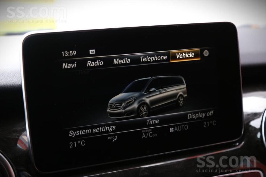 Белый Мерседес Vito V220 2019 в Рига, объемом двигателя 2.20 л и пробегом 1 тыс. км за 18995 €, фото 21 на AUTOMOTO.COM.LV