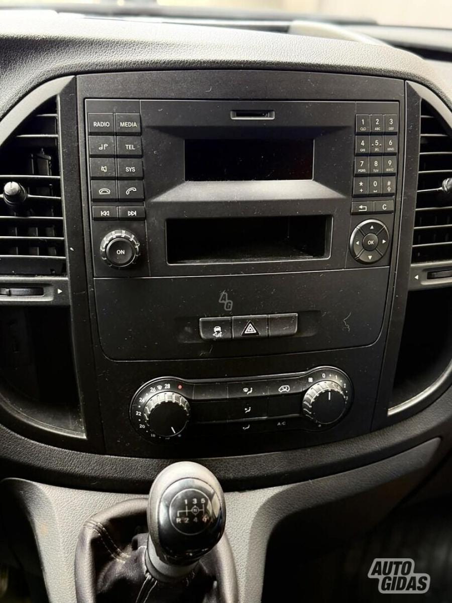 Mercedes-Benz Vito 2016 Šilutė, ar dzinēja tilpumu 2.20 L un nobraukumu 400 tūkst. km par 9200 €, foto 10 vietnē AUTOMOTO.COM.LV