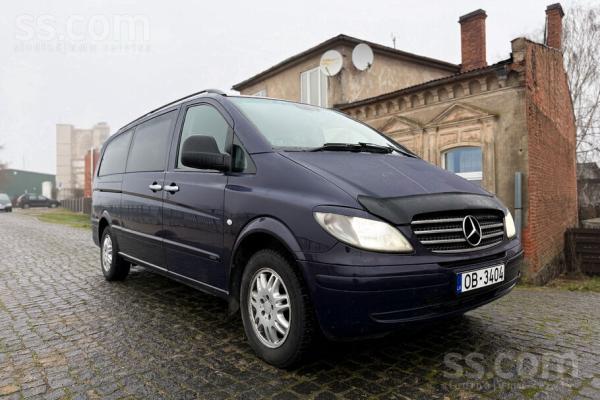 Violet Mercedes-Benz Vito 2007 in Daugavpils, with an engine capacity of 2.20 L and mileage of 326 thousand km for 5900 €, photo 1 on AUTOMOTO.COM.LV