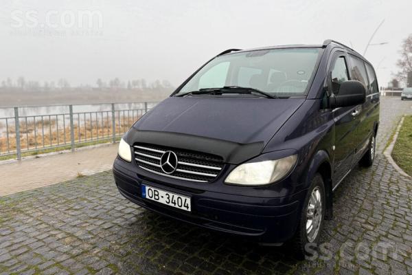 Violet Mercedes-Benz Vito 2007 in Daugavpils, with an engine capacity of 2.20 L and mileage of 326 thousand km for 5900 €, photo 2 on AUTOMOTO.COM.LV