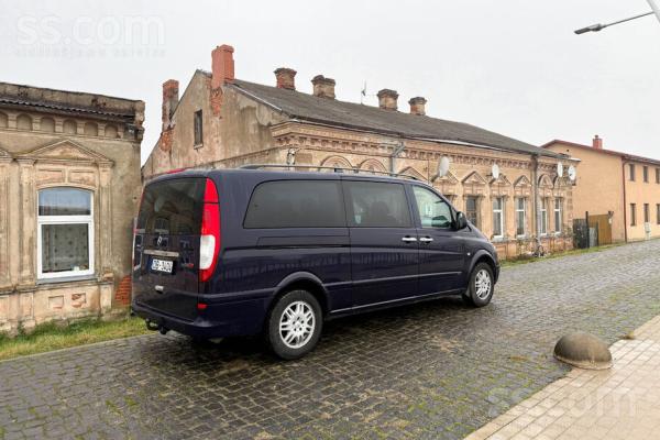 Violet Mercedes-Benz Vito 2007 in Daugavpils, with an engine capacity of 2.20 L and mileage of 326 thousand km for 5900 €, photo 4 on AUTOMOTO.COM.LV