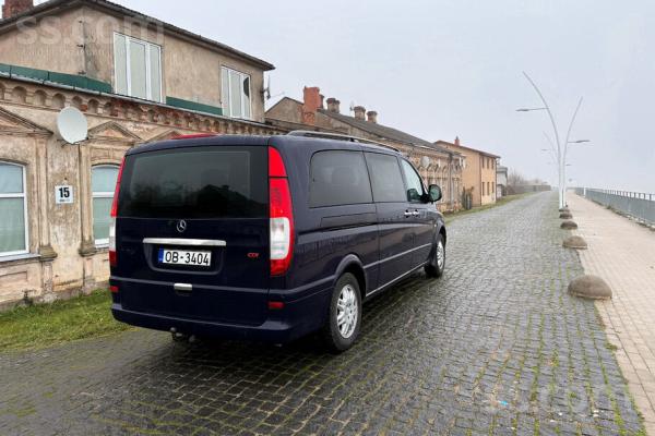 Violet Mercedes-Benz Vito 2007 in Daugavpils, with an engine capacity of 2.20 L and mileage of 326 thousand km for 5900 €, photo 5 on AUTOMOTO.COM.LV