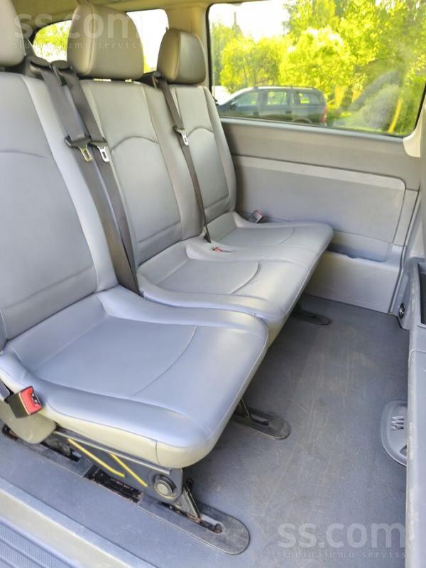 Violet Mercedes-Benz Vito 2009 in Jekabpils, with an engine capacity of 2.20 L and mileage of 317 thousand km for 5750 €, photo 8 on AUTOMOTO.COM.LV