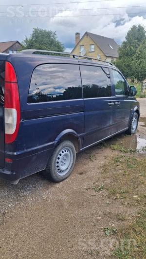 Violet Mercedes-Benz Vito 2009 in Jelgava, with an engine capacity of 2.10 L and mileage of 369 thousand km for 1200 €, photo 3 on AUTOMOTO.COM.LV