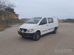 White Mercedes-Benz Vito 2010 in Riga, with an engine capacity of 2.20 L and mileage of 185 thousand km for 1650 €, photo  on AUTOMOTO.COM.LV