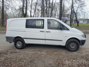 White Mercedes-Benz Vito 2010 in Riga, with an engine capacity of 2.20 L and mileage of 185 thousand km for 1650 €, photo 13 on AUTOMOTO.COM.LV