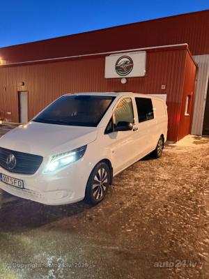 Balts Mercedes-Benz Vito 2023 Tartu, ar dzinēja tilpumu 2.00 L un nobraukumu 137 tūkst. km par 43400 €, foto  vietnē AUTOMOTO.COM.LV