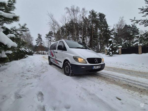 Balts Mercedes-Benz Vito 2005 Viļņa, ar dzinēja tilpumu 0.00 L un nobraukumu 320 tūkst. km par 1700 €, foto 1 vietnē AUTOMOTO.COM.LV