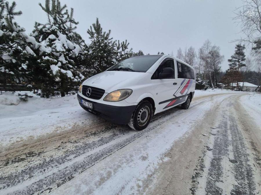 Balts Mercedes-Benz Vito 2005 Viļņa, ar dzinēja tilpumu 0.00 L un nobraukumu 320 tūkst. km par 1700 €, foto 2 vietnē AUTOMOTO.COM.LV