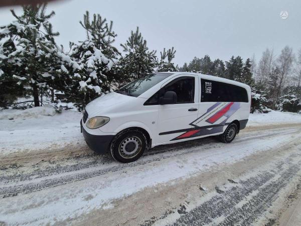 Balts Mercedes-Benz Vito 2005 Viļņa, ar dzinēja tilpumu 0.00 L un nobraukumu 320 tūkst. km par 1700 €, foto 3 vietnē AUTOMOTO.COM.LV