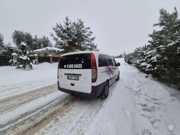 Balts Mercedes-Benz Vito 2005 Viļņa, ar dzinēja tilpumu 0.00 L un nobraukumu 320 tūkst. km par 1700 €, foto 7 vietnē AUTOMOTO.COM.LV