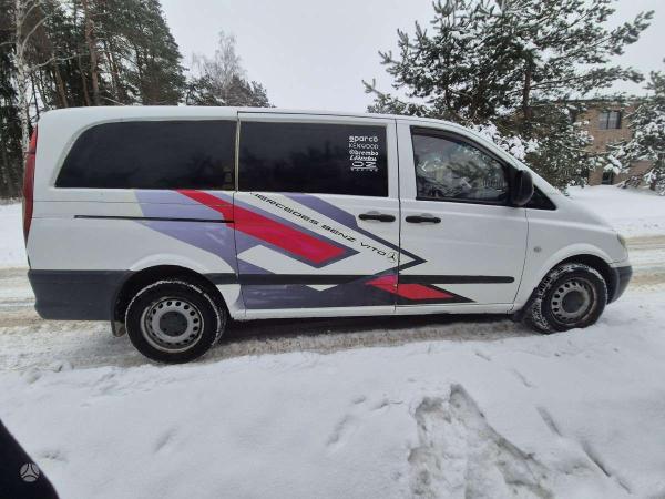 Balts Mercedes-Benz Vito 2005 Viļņa, ar dzinēja tilpumu 0.00 L un nobraukumu 320 tūkst. km par 1700 €, foto 8 vietnē AUTOMOTO.COM.LV