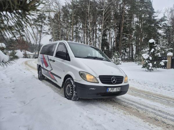 Balts Mercedes-Benz Vito 2005 Viļņa, ar dzinēja tilpumu 0.00 L un nobraukumu 320 tūkst. km par 1700 €, foto 9 vietnē AUTOMOTO.COM.LV