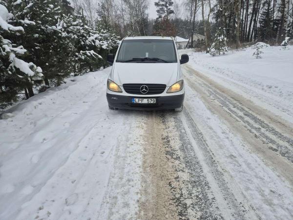 Balts Mercedes-Benz Vito 2005 Viļņa, ar dzinēja tilpumu 0.00 L un nobraukumu 320 tūkst. km par 1700 €, foto 10 vietnē AUTOMOTO.COM.LV