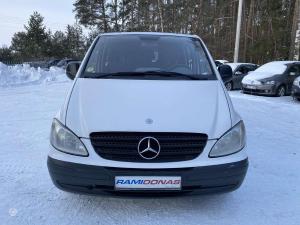 White Mercedes-Benz Vito 2005 in Jonava, with an engine capacity of 2.14 L and mileage of 469 thousand km for 2450 €, photo 2 on AUTOMOTO.COM.LV