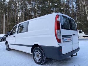White Mercedes-Benz Vito 2005 in Jonava, with an engine capacity of 2.14 L and mileage of 469 thousand km for 2450 €, photo 6 on AUTOMOTO.COM.LV