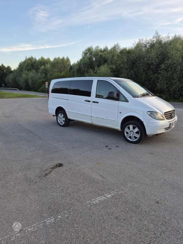 Mercedes-Benz Vito 2005 Kalvarija vietnē Balts Mercedes-Benz Vito 2005 Kalvarija, ar dzinēja tilpumu 2.20 L un nobraukumu 307 tūkst. km par 2150 €, foto 4 vietnē AUTOMOTO.COM.LV