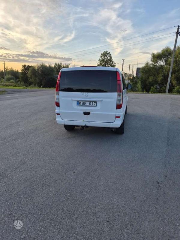 Mercedes-Benz Vito 2005 Kalvarija vietnē Balts Mercedes-Benz Vito 2005 Kalvarija, ar dzinēja tilpumu 2.20 L un nobraukumu 307 tūkst. km par 2150 €, foto 6 vietnē AUTOMOTO.COM.LV