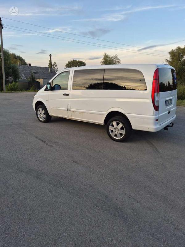 Mercedes-Benz Vito 2005 Kalvarija vietnē Balts Mercedes-Benz Vito 2005 Kalvarija, ar dzinēja tilpumu 2.20 L un nobraukumu 307 tūkst. km par 2150 €, foto 7 vietnē AUTOMOTO.COM.LV