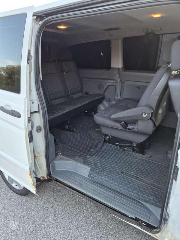 Mercedes-Benz Vito 2005 Kalvarija vietnē Balts Mercedes-Benz Vito 2005 Kalvarija, ar dzinēja tilpumu 2.20 L un nobraukumu 307 tūkst. km par 2150 €, foto 10 vietnē AUTOMOTO.COM.LV