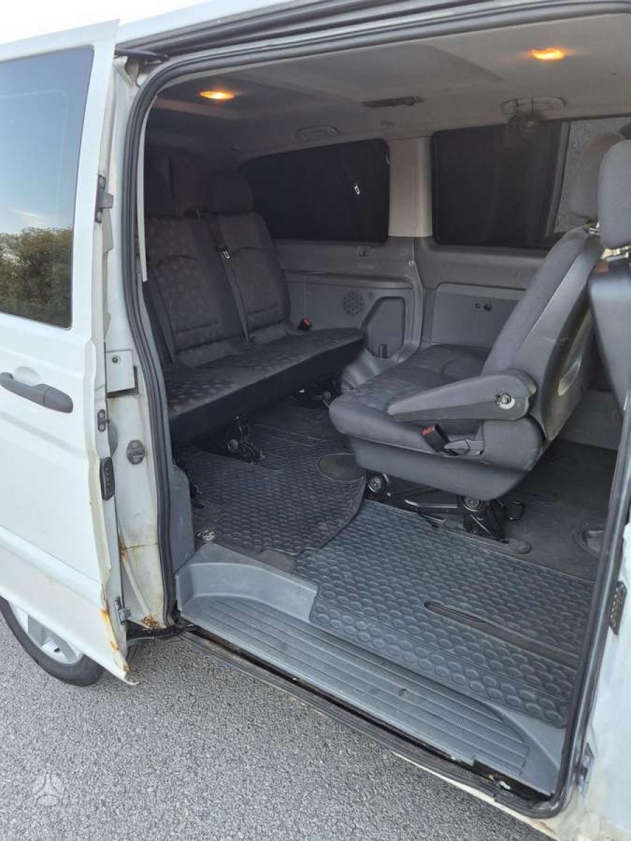 Balts Mercedes-Benz Vito 2005 Kalvarija, ar dzinēja tilpumu 2.20 L un nobraukumu 307 tūkst. km par 2150 €, foto 10 vietnē AUTOMOTO.COM.LV