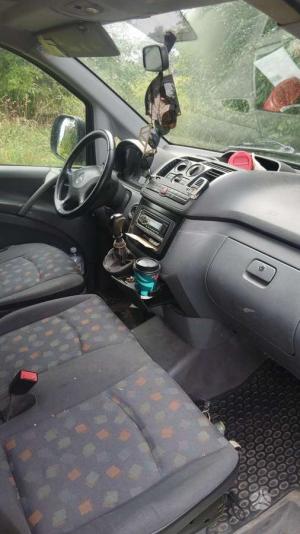 Balts Mercedes-Benz Vito 2005 Kauņa, ar dzinēja tilpumu 2.20 L un nobraukumu 420 tūkst. km par 1750 €, foto 6 vietnē AUTOMOTO.COM.LV