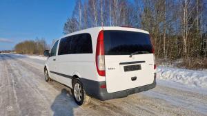 Balts Mercedes-Benz Vito 2006 Viļņa, ar dzinēja tilpumu 2.19 L un nobraukumu 293 tūkst. km par 4450 €, foto 5 vietnē AUTOMOTO.COM.LV