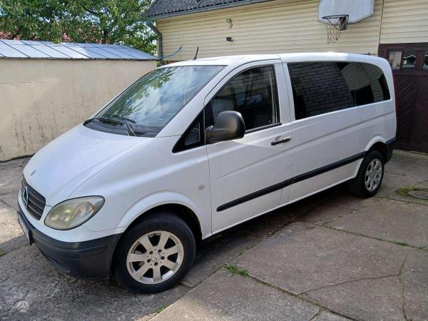 Balts Mercedes-Benz Vito 2006 Kauņa, ar dzinēja tilpumu 2.15 L un nobraukumu 370 tūkst. km par 2900 €, foto 8 vietnē AUTOMOTO.COM.LV