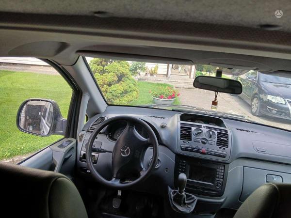 Balts Mercedes-Benz Vito 2006 Kauņa, ar dzinēja tilpumu 2.15 L un nobraukumu 370 tūkst. km par 2900 €, foto 9 vietnē AUTOMOTO.COM.LV