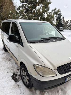 White Mercedes-Benz Vito 2007 in Kedainiai, with an engine capacity of 2.15 L and mileage of 413 thousand km for 3000 €, photo 3 on AUTOMOTO.COM.LV