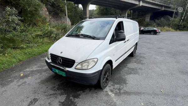Balts Mercedes-Benz Vito 2007 Kauņa, ar dzinēja tilpumu 2.15 L un nobraukumu 343 tūkst. km par 2500 €, foto 1 vietnē AUTOMOTO.COM.LV