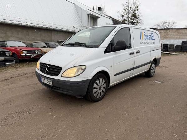 White Mercedes-Benz Vito 2008 in Kaunas, with an engine capacity of 2.20 L and mileage of 301 thousand km for 1950 €, photo 1 on AUTOMOTO.COM.LV