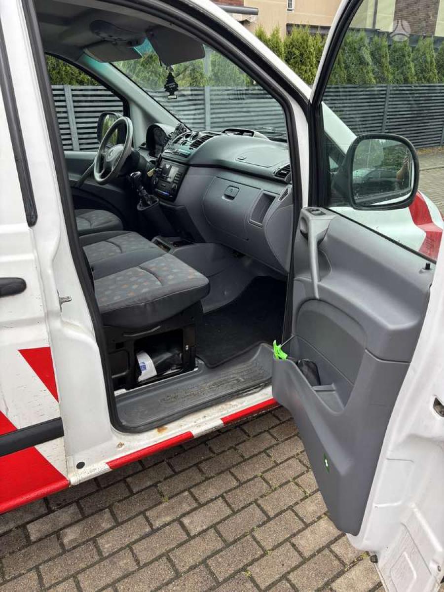 Balts Mercedes-Benz Vito 2008 Klaipėda, ar dzinēja tilpumu 2.20 L un nobraukumu 347 tūkst. km par 3999 €, foto 1 vietnē AUTOMOTO.COM.LV