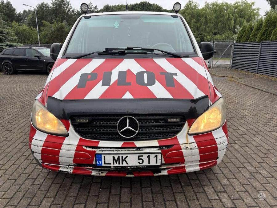 Balts Mercedes-Benz Vito 2008 Klaipėda, ar dzinēja tilpumu 2.20 L un nobraukumu 347 tūkst. km par 3999 €, foto 9 vietnē AUTOMOTO.COM.LV