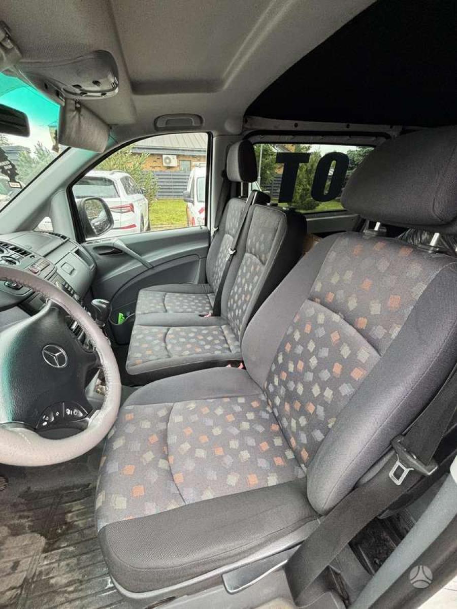 Balts Mercedes-Benz Vito 2008 Klaipėda, ar dzinēja tilpumu 2.20 L un nobraukumu 347 tūkst. km par 3999 €, foto 12 vietnē AUTOMOTO.COM.LV