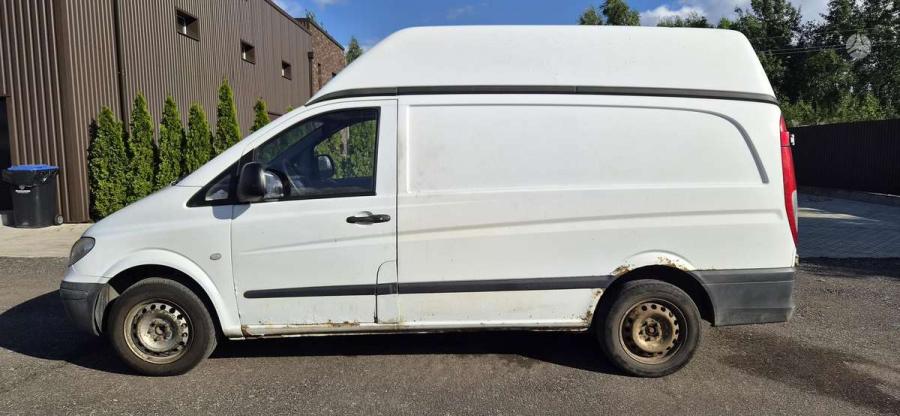 Balts Mercedes-Benz Vito 2008 Viļņa, ar dzinēja tilpumu 2.15 L un nobraukumu 467 tūkst. km par 2000 €, foto 3 vietnē AUTOMOTO.COM.LV