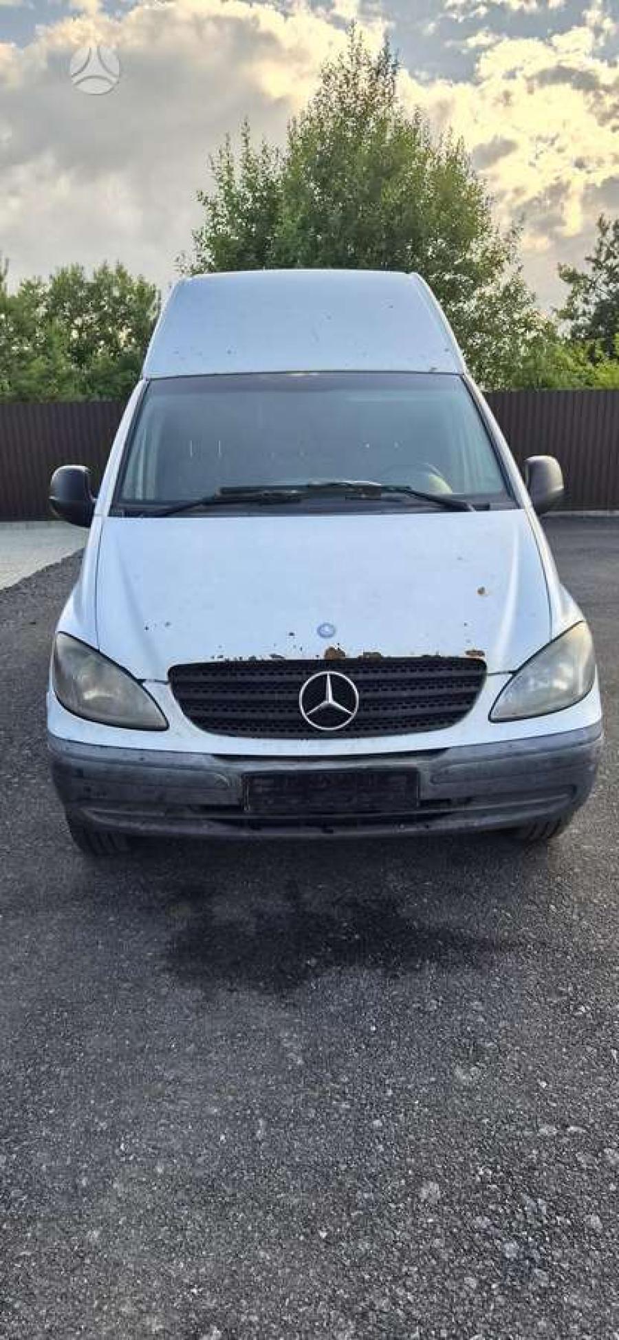 Balts Mercedes-Benz Vito 2008 Viļņa, ar dzinēja tilpumu 2.15 L un nobraukumu 467 tūkst. km par 2000 €, foto 10 vietnē AUTOMOTO.COM.LV