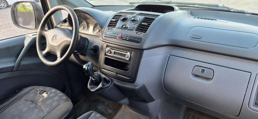 Balts Mercedes-Benz Vito 2008 Viļņa, ar dzinēja tilpumu 2.15 L un nobraukumu 467 tūkst. km par 2000 €, foto 18 vietnē AUTOMOTO.COM.LV