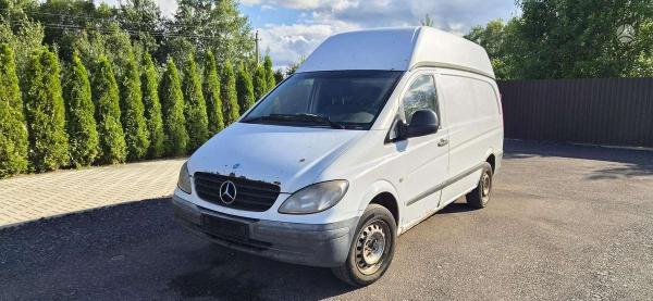 Balts Mercedes-Benz Vito 2008 Viļņa, ar dzinēja tilpumu 2.15 L un nobraukumu 467 tūkst. km par 1900 €, foto 1 vietnē AUTOMOTO.COM.LV