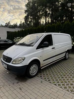 White Mercedes-Benz Vito 2008 in Vilnius, with an engine capacity of 2.15 L and mileage of 205 thousand km for 3200 €, photo  on AUTOMOTO.COM.LV