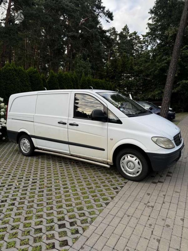 White Mercedes-Benz Vito 2008 in Vilnius, with an engine capacity of 2.15 L and mileage of 205 thousand km for 3200 €, photo 2 on AUTOMOTO.COM.LV