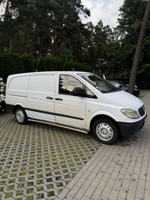 White Mercedes-Benz Vito 2008 in Vilnius, with an engine capacity of 2.15 L and mileage of 205 thousand km for 3200 €, photo 3 on AUTOMOTO.COM.LV